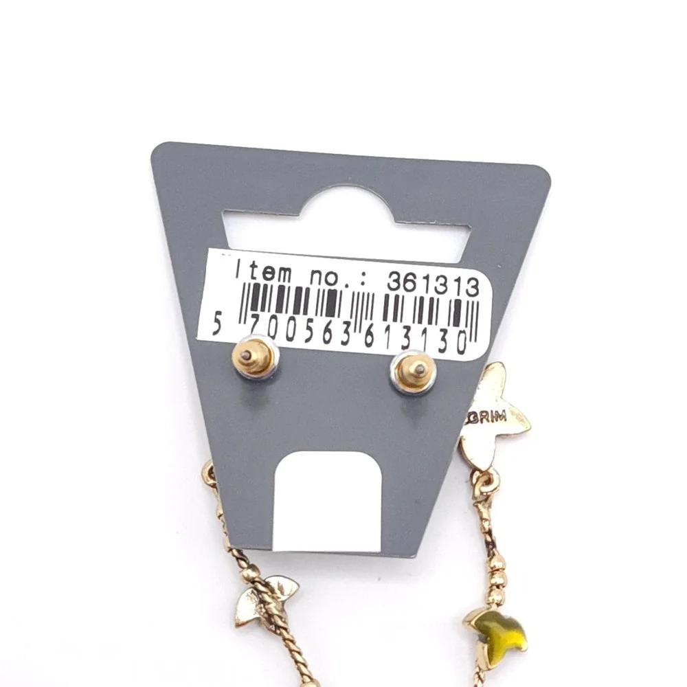Pilgrim | Jewelry | Pilgrim 4k Gold Plated Swarovski Crystal Earrings ...